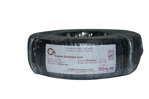 10MM Single Core Cable Black (90 MTR ROLL) – Thames Electrical