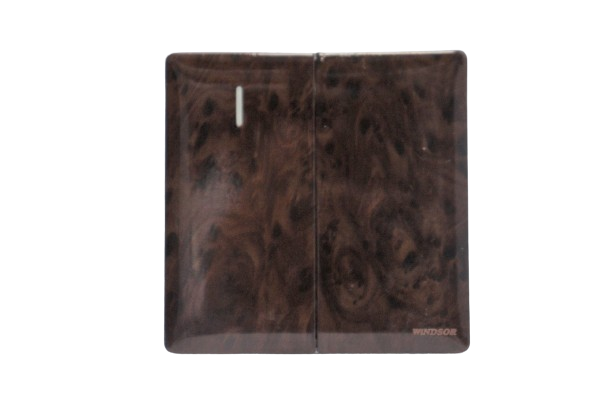 Windsor Innova Wooden 2 Gang 2 Way Switch, 10A - 91304WD – Thames ...