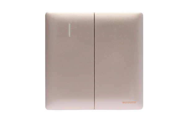 Windsor Innova Gold 2 Gang 2 Way Switch, 10A - 91304EFCH – Thames ...