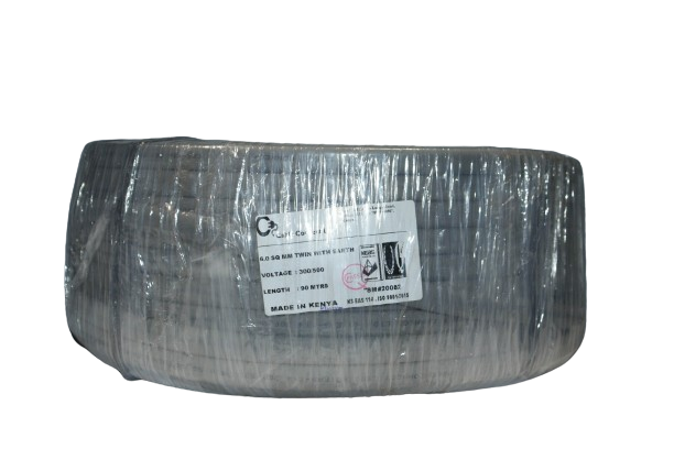 6MM Twin with Earth Cable Grey (90 MTR ROLL) – Thames Electrical