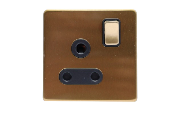 Windsor VIP Gold 15A 1 Gang Switched Round-Pin Socket - VC429J – Thames ...