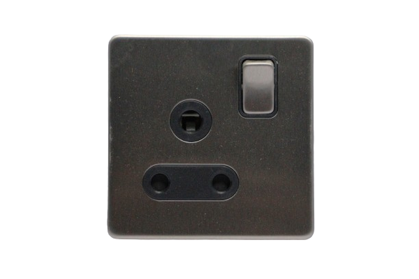 Windsor VIP Chrome 15A 1 Gang Switched Round-Pin Socket - VC429Y ...