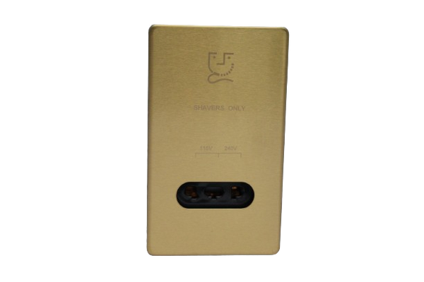 Windsor Shaver Socket VIP Gold - WIN1905 – Thames Electrical