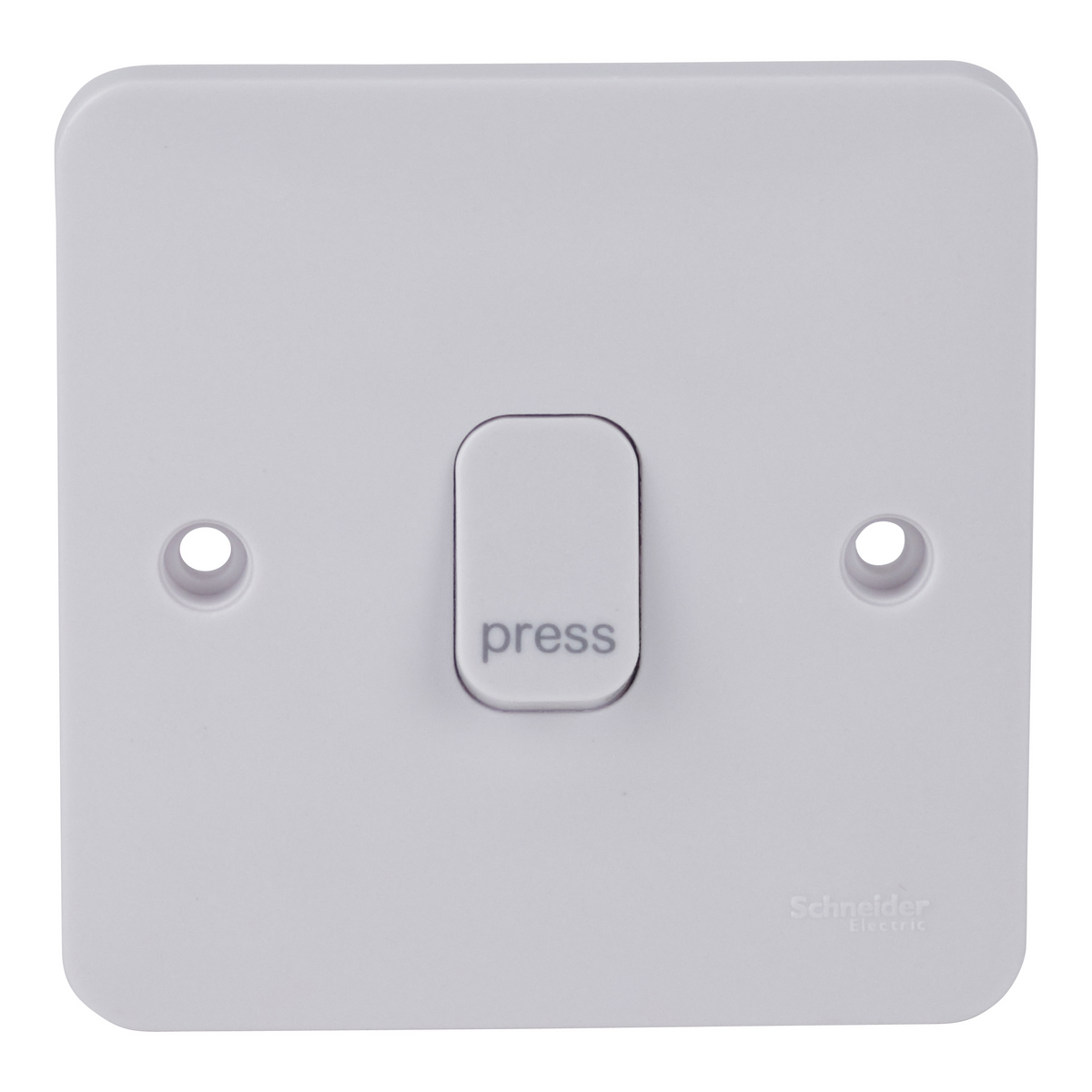 1 Gang 2 Way Retractive Plate Switch Lisse (GGBL1012RP) Schneider ...