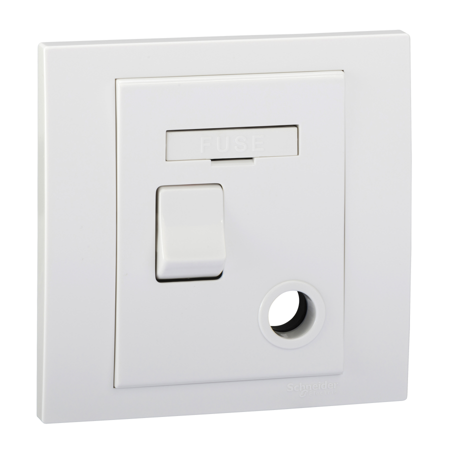 13A SWITCHED SPUR UNIT VIVACE WH (SPUR UNIT) (KB31DFSG) SCHNEIDER ...